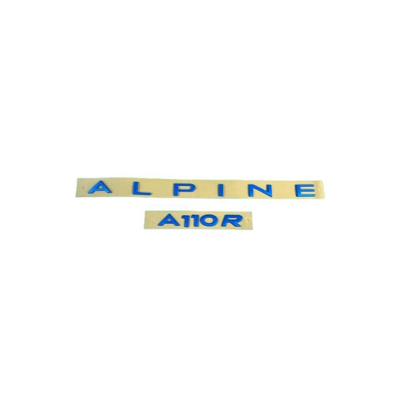 Genuine Blue Alpine A110R Monogram | Official Badge Optimiz Access