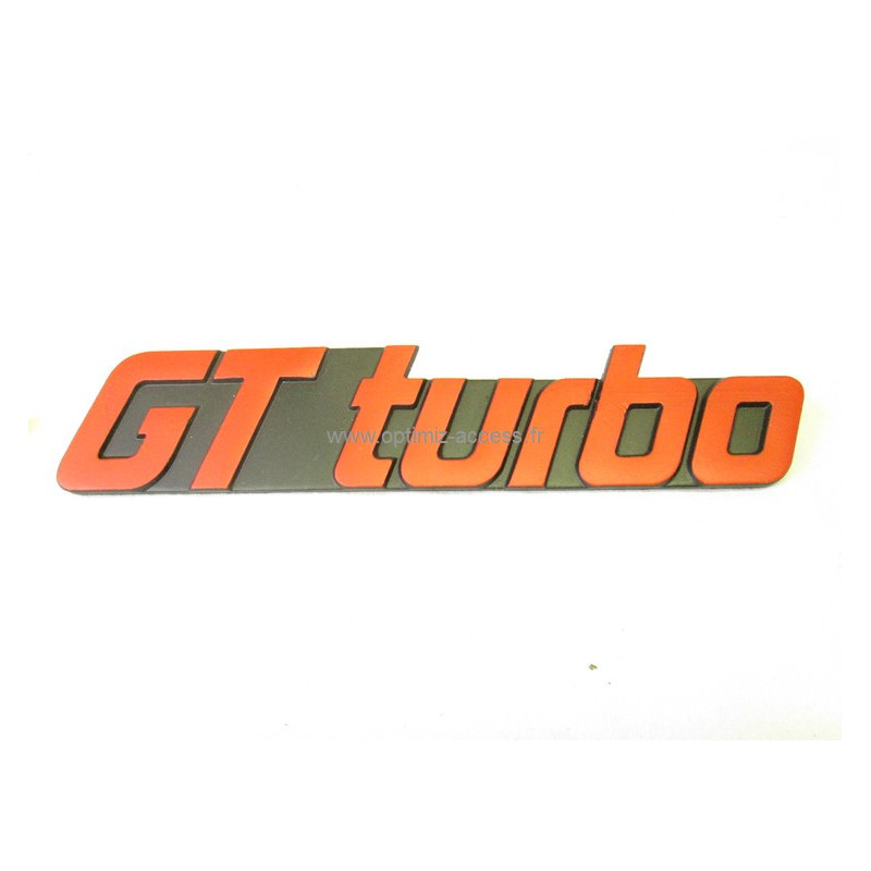 Logo Arrière \"RENAULT 5 GT TURBO\"